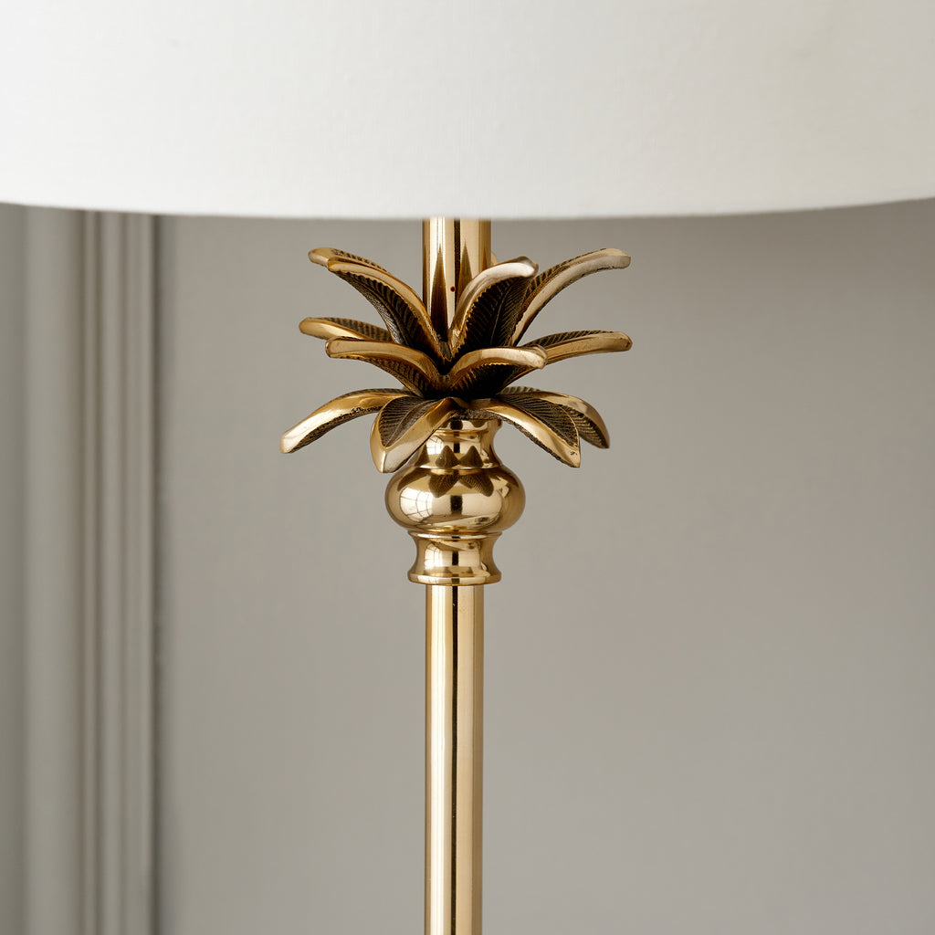 Palmyra Gold Palm Tree Table Lamp Base