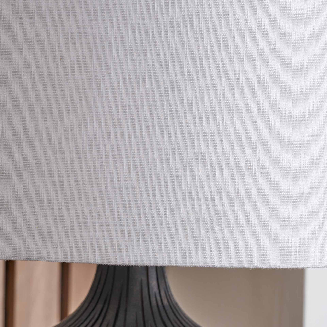 Antique Black Wood Table Lamp Base | Lighting
