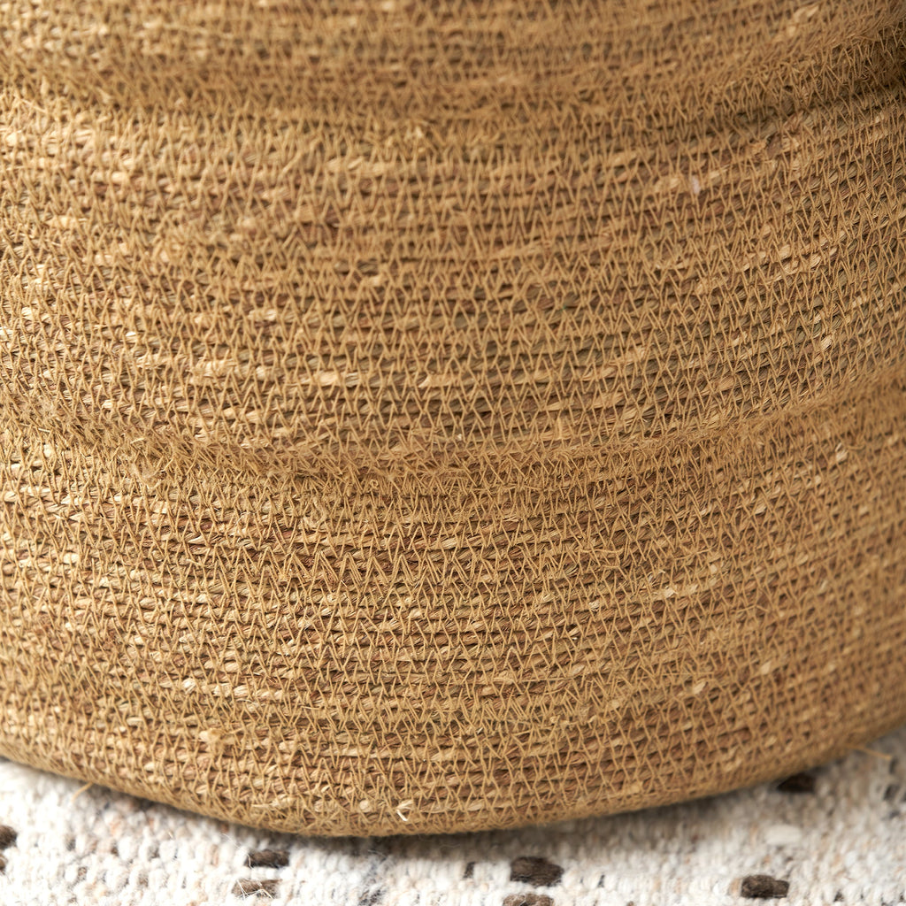 Seagrass Natural Ribbed Basket | Baskets