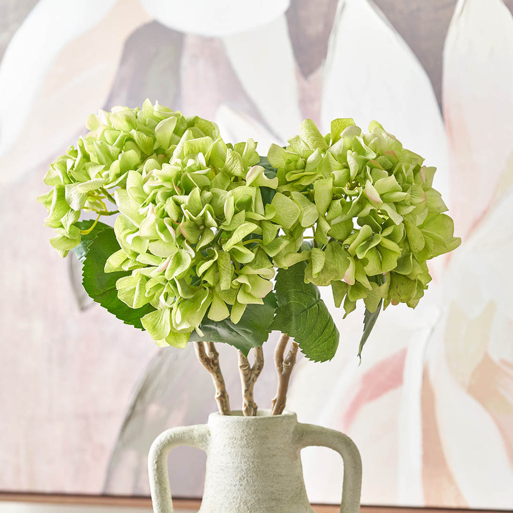 Green Hydrangea Stem | Faux Plants, Trees and Stems