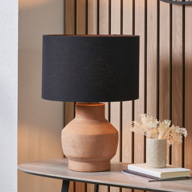 Natural Terracotta Table Lamp Base | Lighting | Rūma