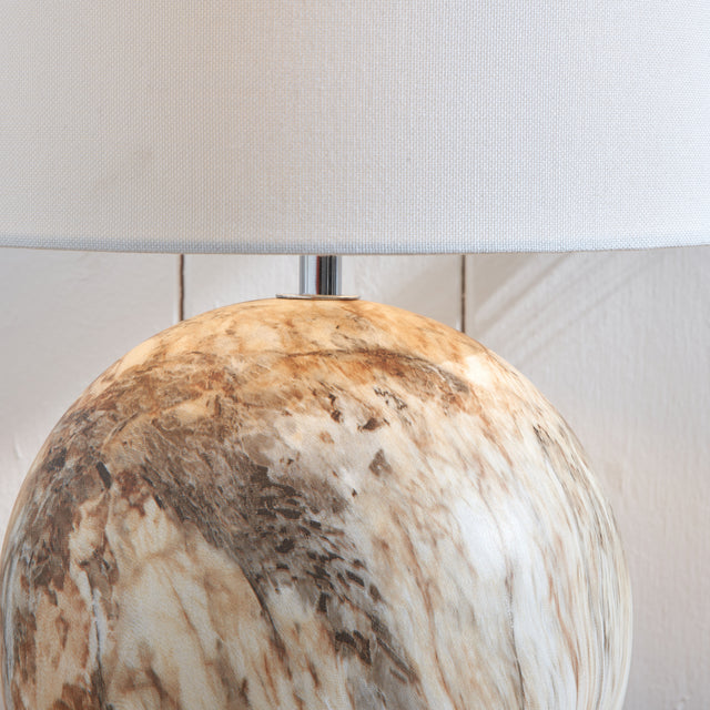 Natural Stone Effect Table Lamp | Lighting | Rūma