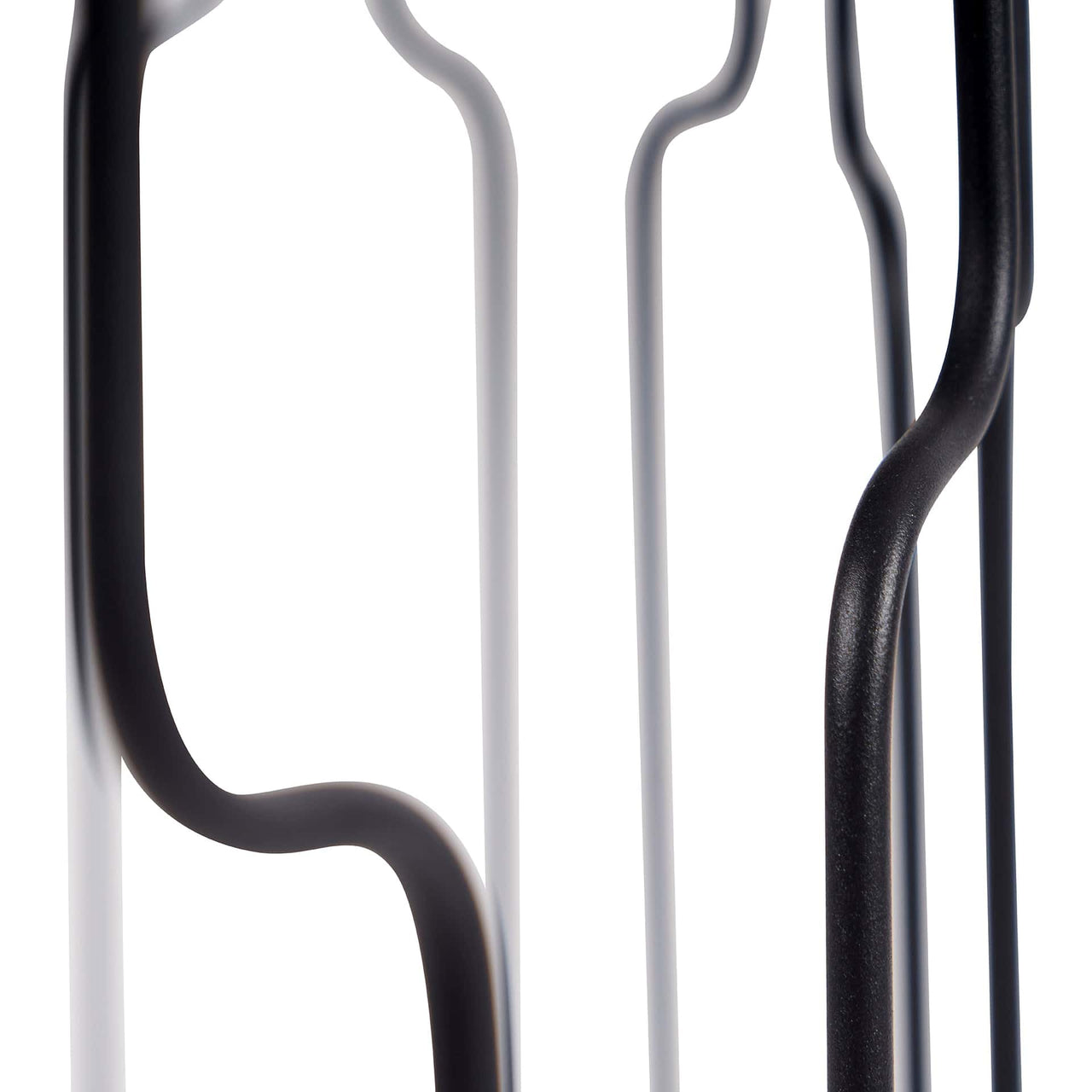 Mirrored Glass and Graphite Half Moon Console Table | Furniture | Rūma