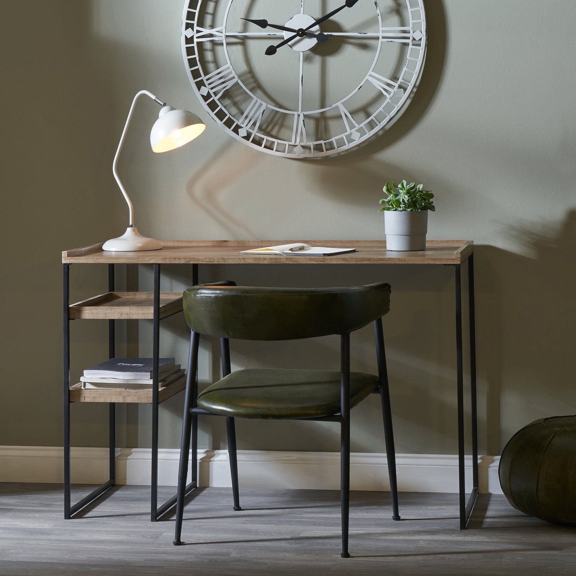 Natural Wood Finish Desk | Furniture | Rūma