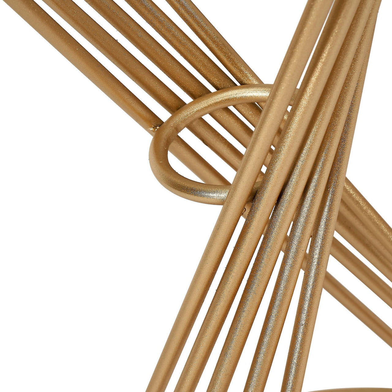 Glass and Gold Metal Small Side Table | Tables
