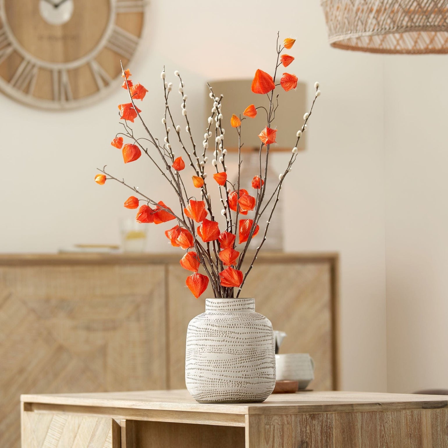 White Dot Small Stoneware Vase | Vases | Rūma