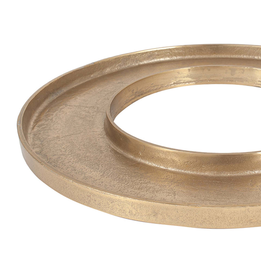 Antique Gold Metal Ring Display Platter | Home Accents | Ruma