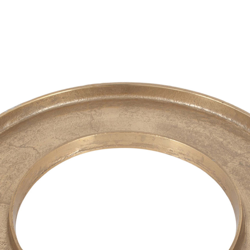 Antique Gold Metal Ring Display Platter | Home Accents | Ruma