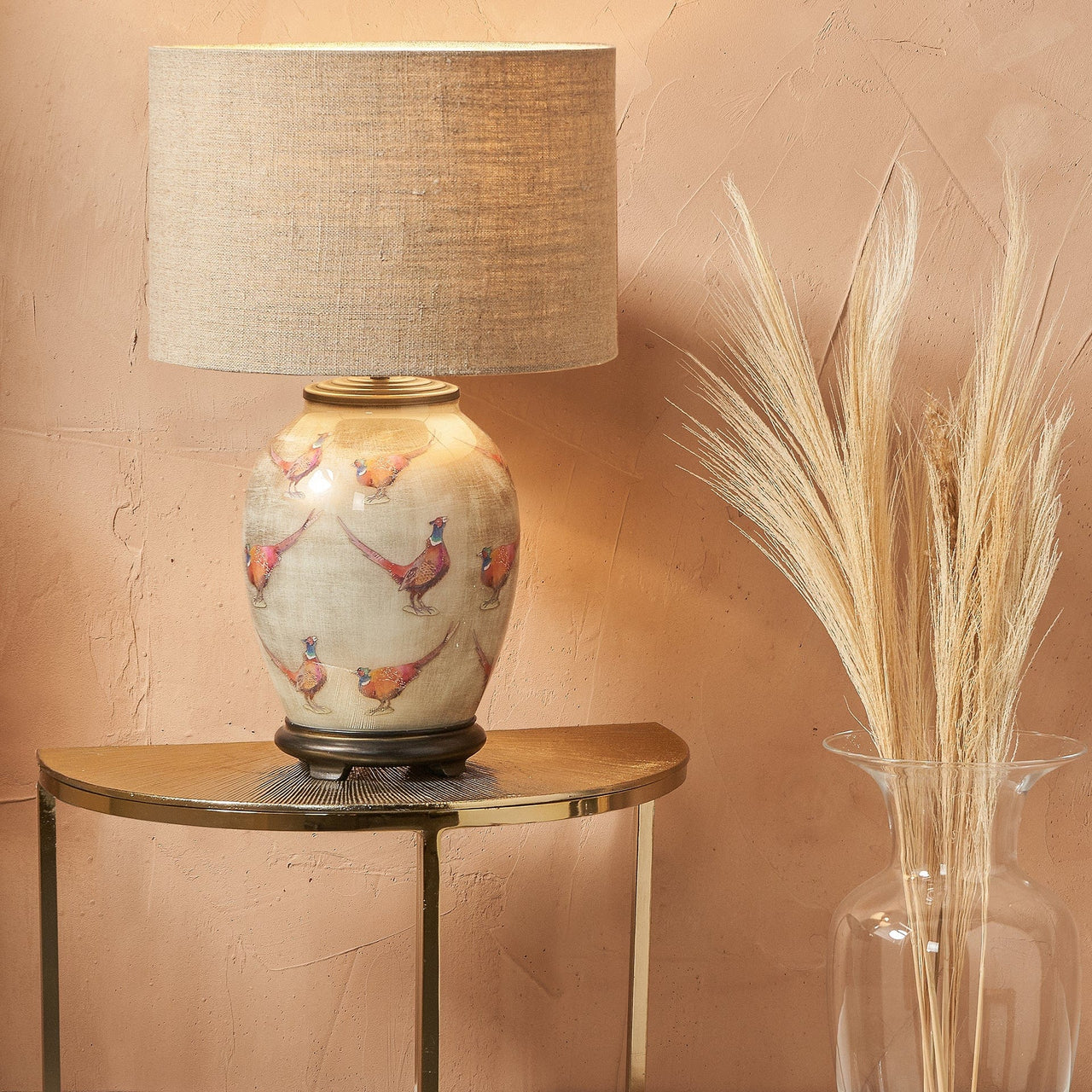 Jenny Worrall 35cm Pheasant Table Lamp | Lighting | Rūma