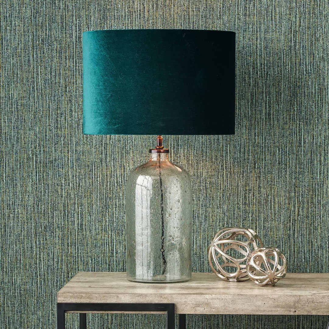 Grey Bubble Glass Table Lamp | Lighting | Rūma