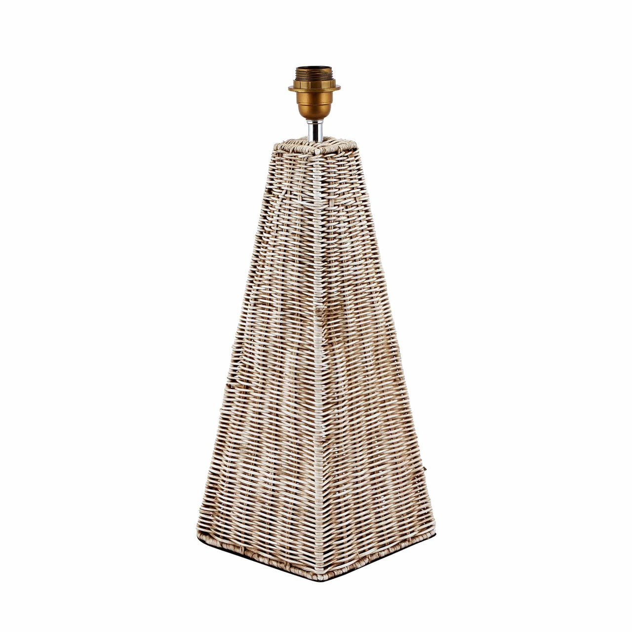 Rattan Pyramid Table Lamp | Lighting | Rūma