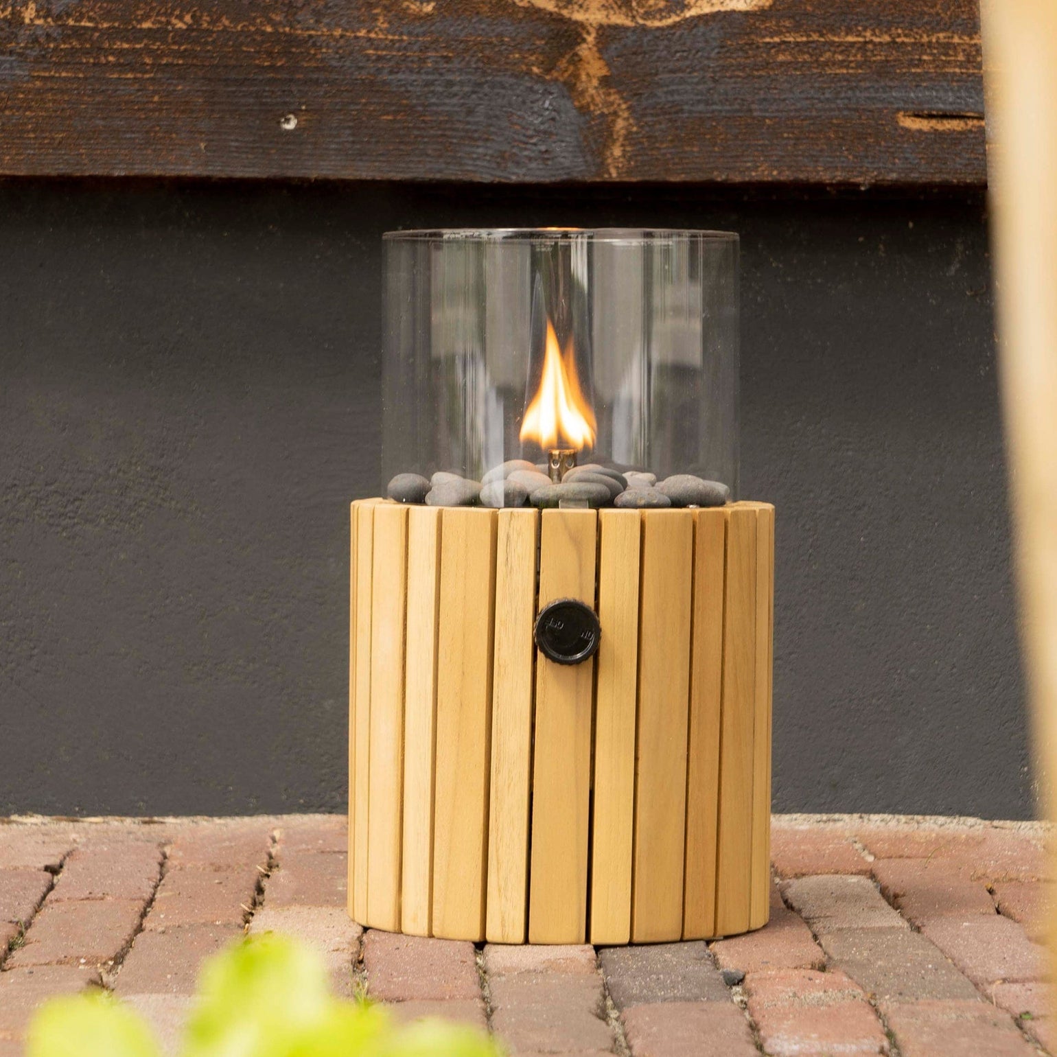 Cosiscoop Timber Round Fire Lantern | Outdoor